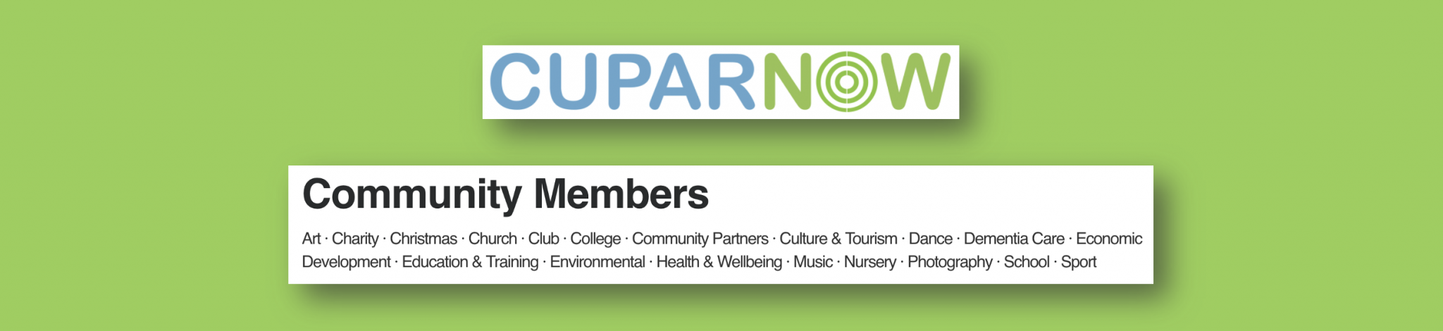 Cupar's Community - Cupar Now