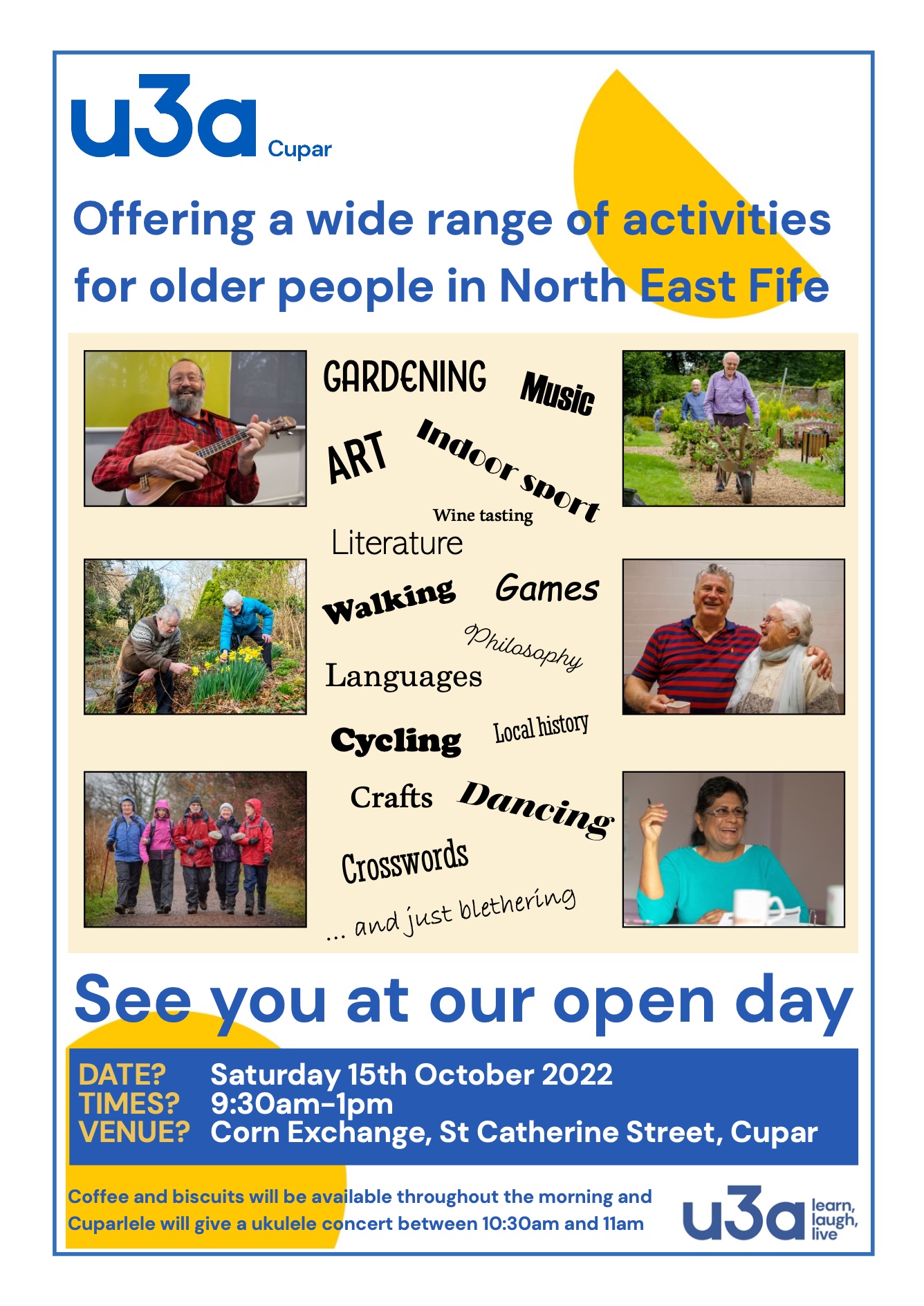 Meet the Cupar u3a - Event & Coffee Morning - Cupar Now